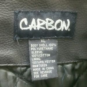 Carbon | Jackets & Coats | Carbon Mens Leather Jacket | Poshmark